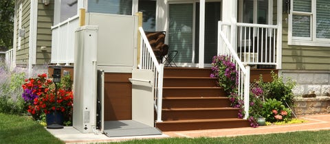 Bruno® Residential Vertical Platform Lift | Home Accessibility